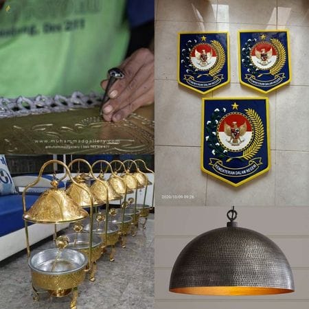 Produk Kerajinan Tembaga kuningan Terbaik di Indonesia